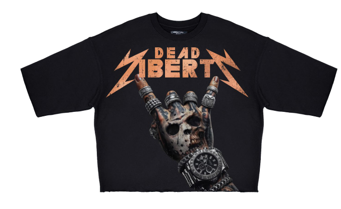 Roku Studio Cropped T-Shirt - Dead Liberty - Black - RK5481552 – Vengeance78