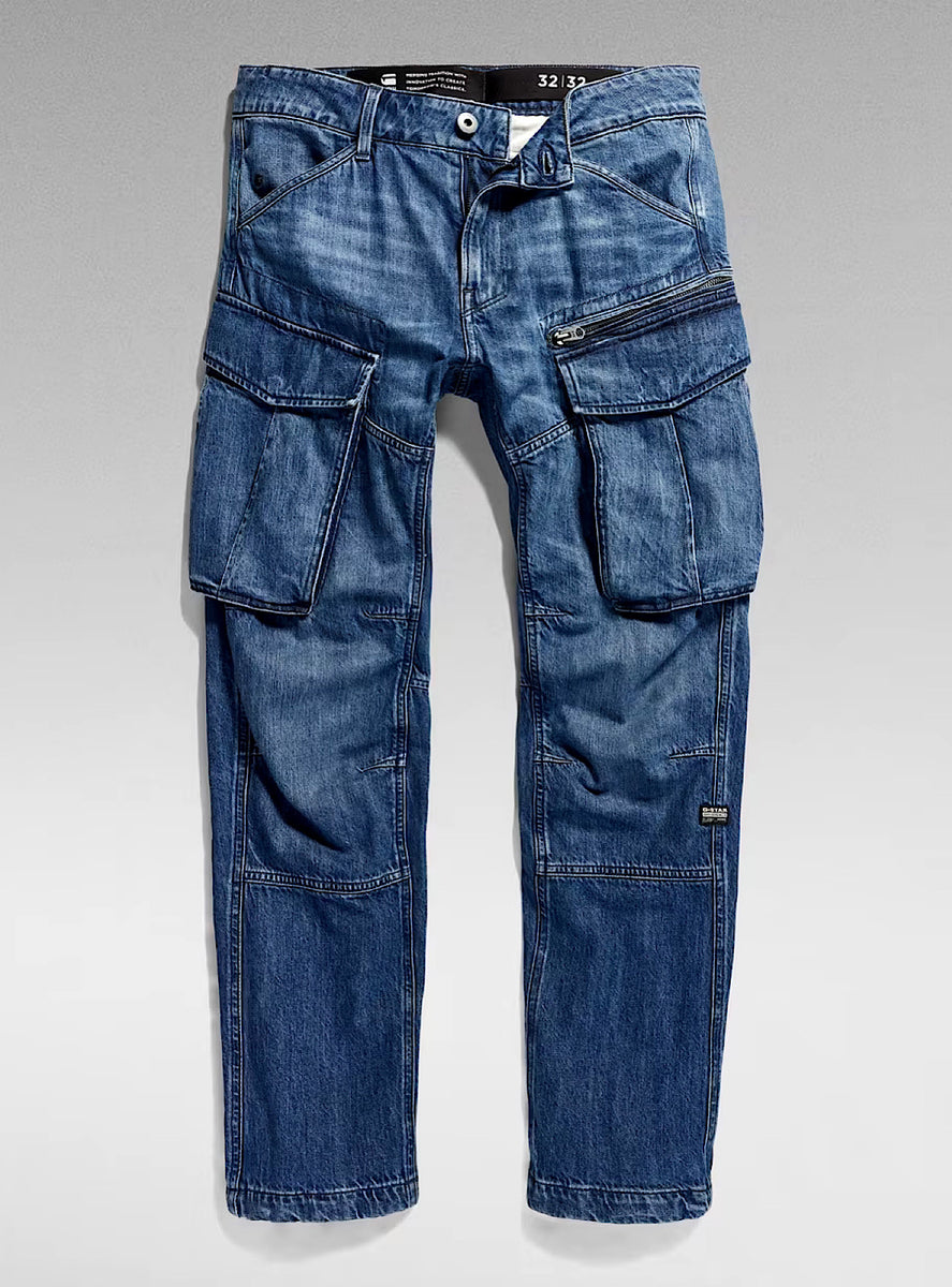 G-Star Jeans - Rovic Zip 3D Regular - Faded Cliffside Blue - D23077 – Vengeance78