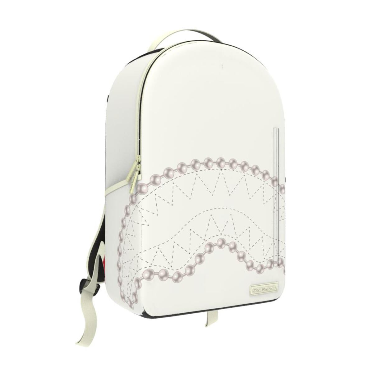 Sprayground Backpack - Pearl Shark Mouth - White - B5877 – Vengeance78