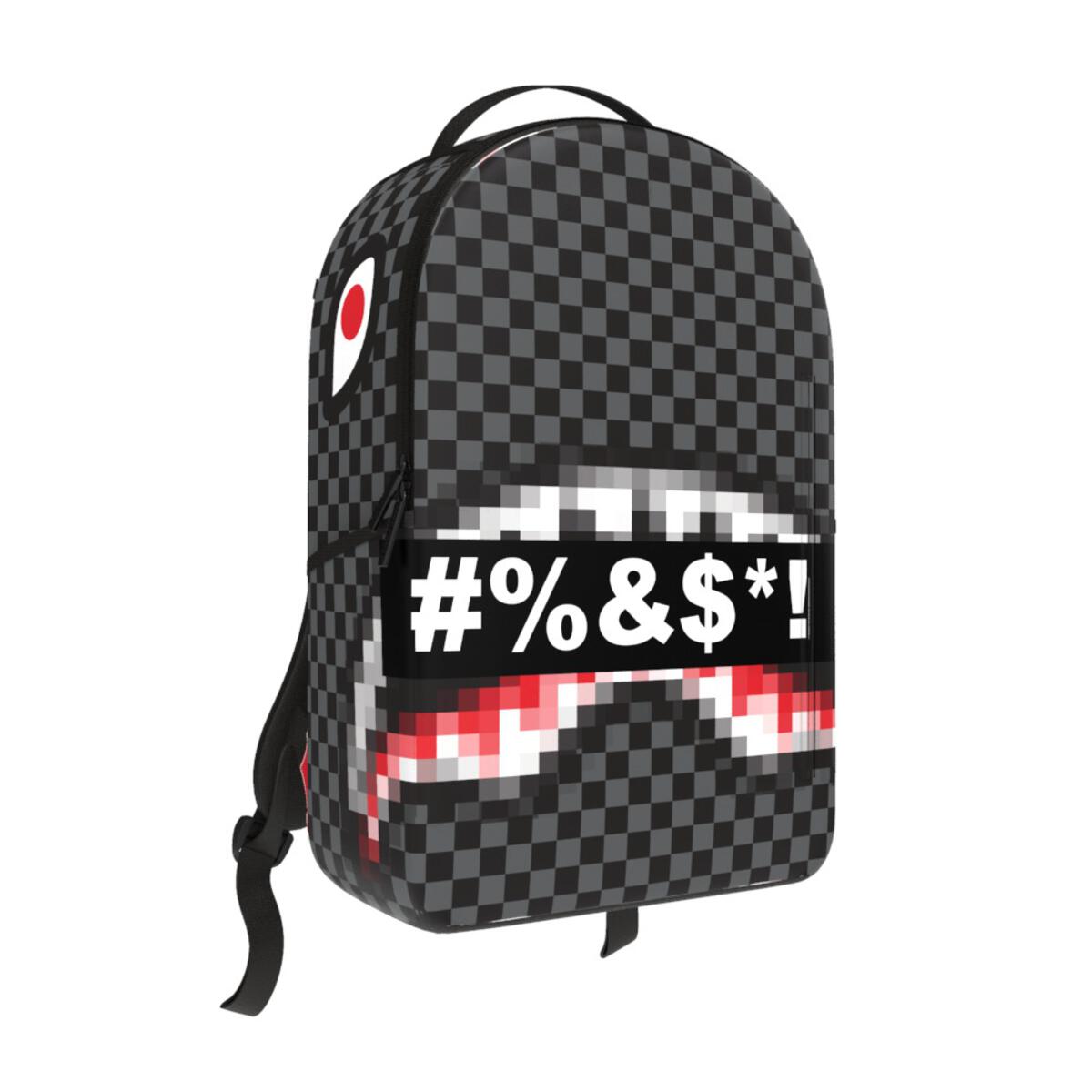 Sprayground Backpack - Censored - Black - B5862 – Vengeance78