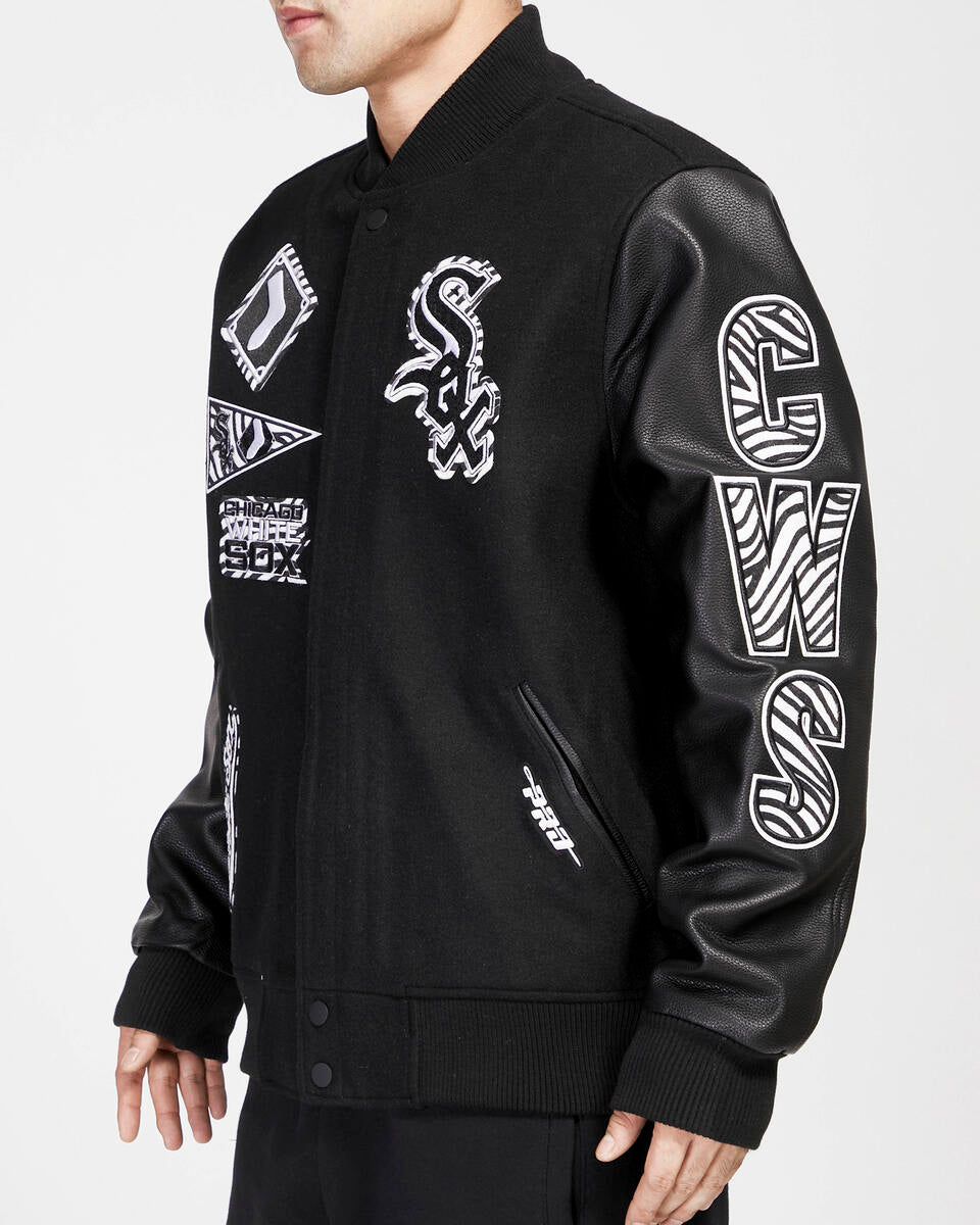 Pro Standard Jacket - Chicago White Sox - Black - LCW638970 – Vengeance78