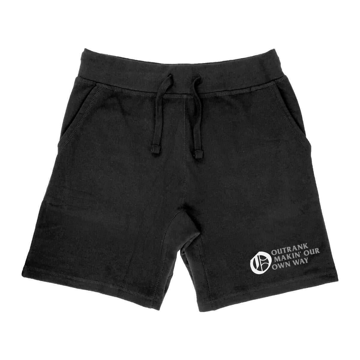 Outrank Shorts - Makin’ Our Own Way Embroidered - Black - ORS2935 OG ...