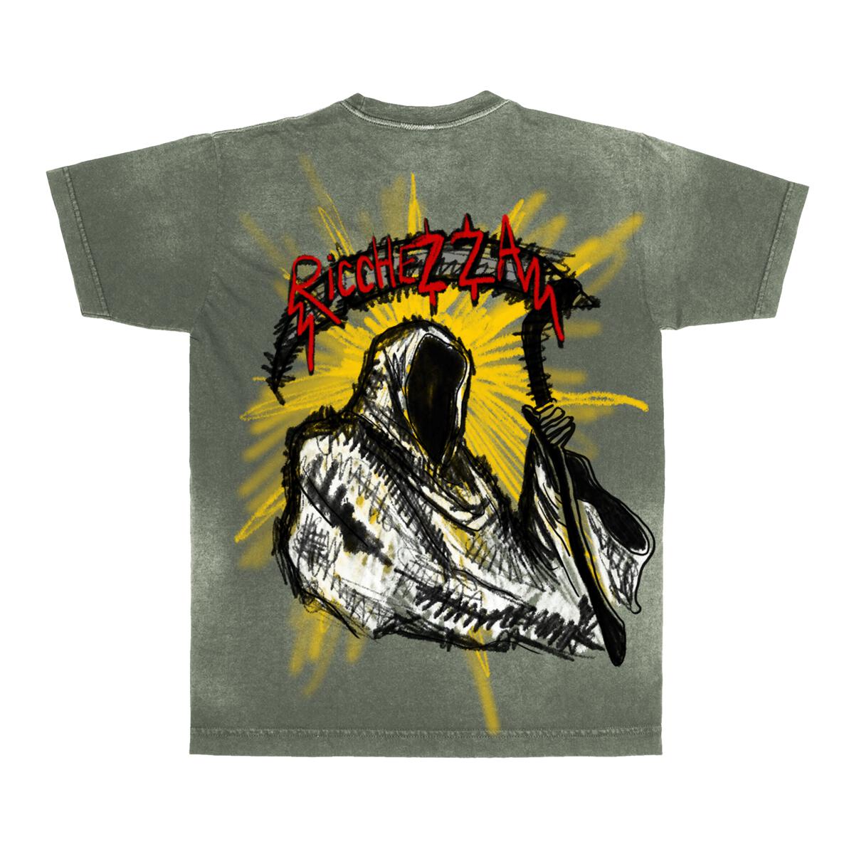 Ricchezza T-Shirt - Fear of God - Green Wash - SP24-011 – Vengeance78