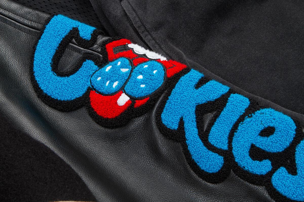 Cookies Varsity Jacket - Rolling Stones - Black - CM243OLC02 – Vengeance78