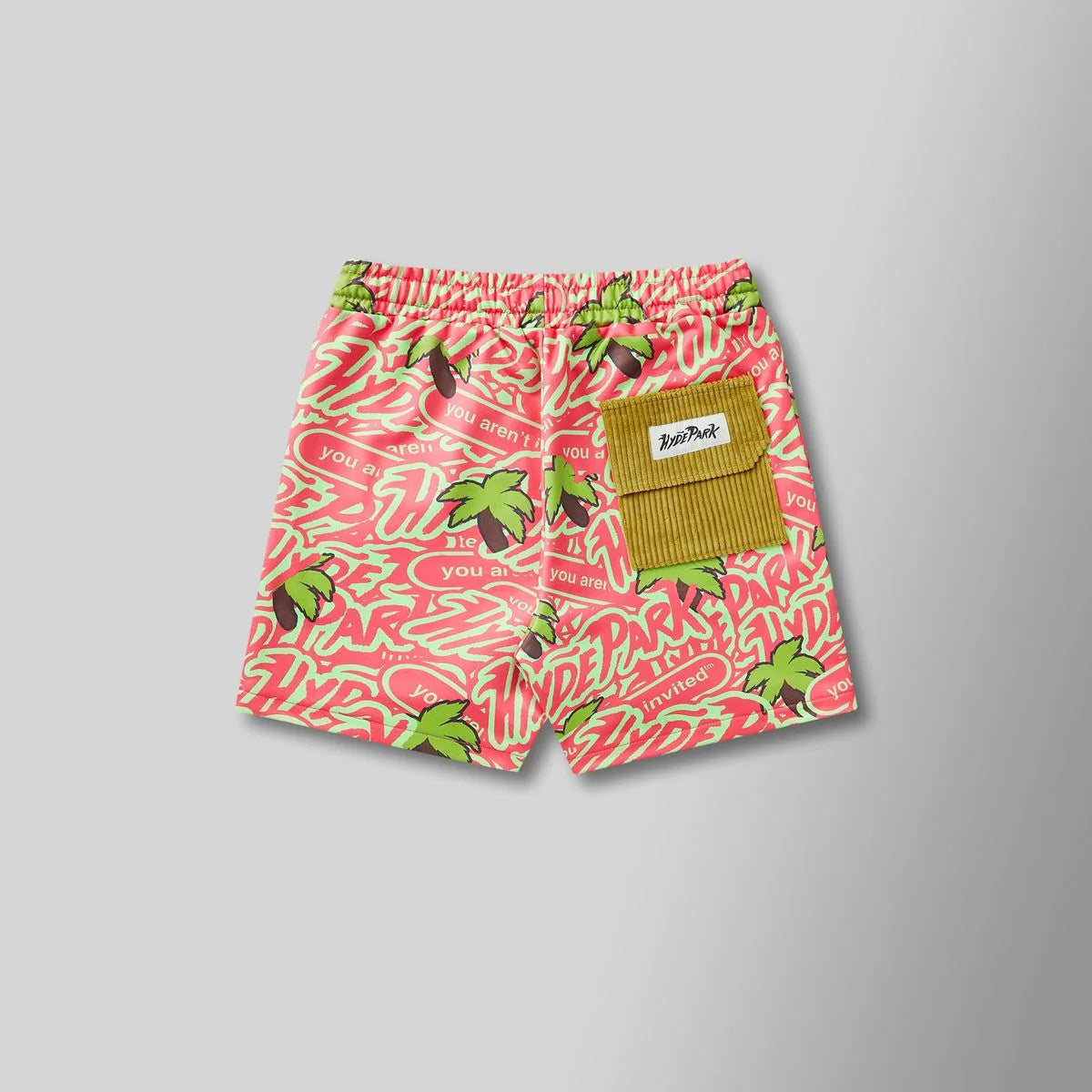 Hyde Park Shorts - Mesh Up The Weekend - Watermelon – Vengeance78
