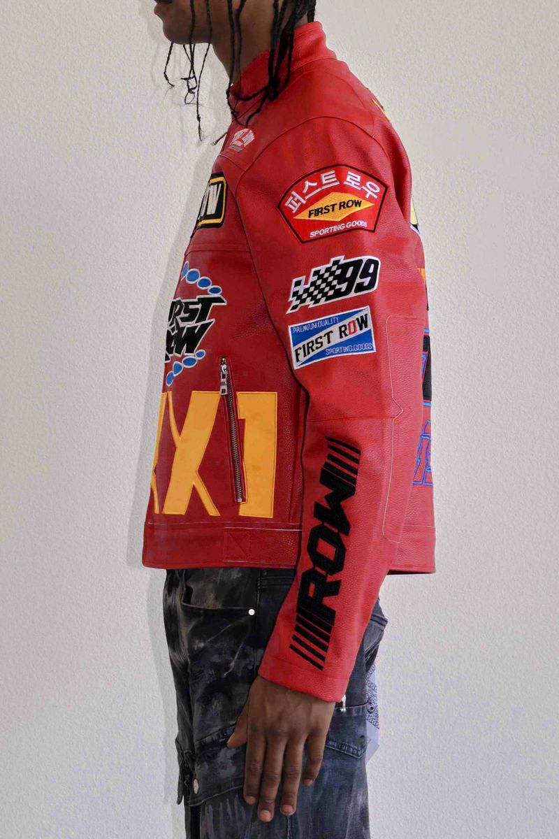First Row Jacket - Motor Racing - Red - FRJ3010RED – Vengeance78