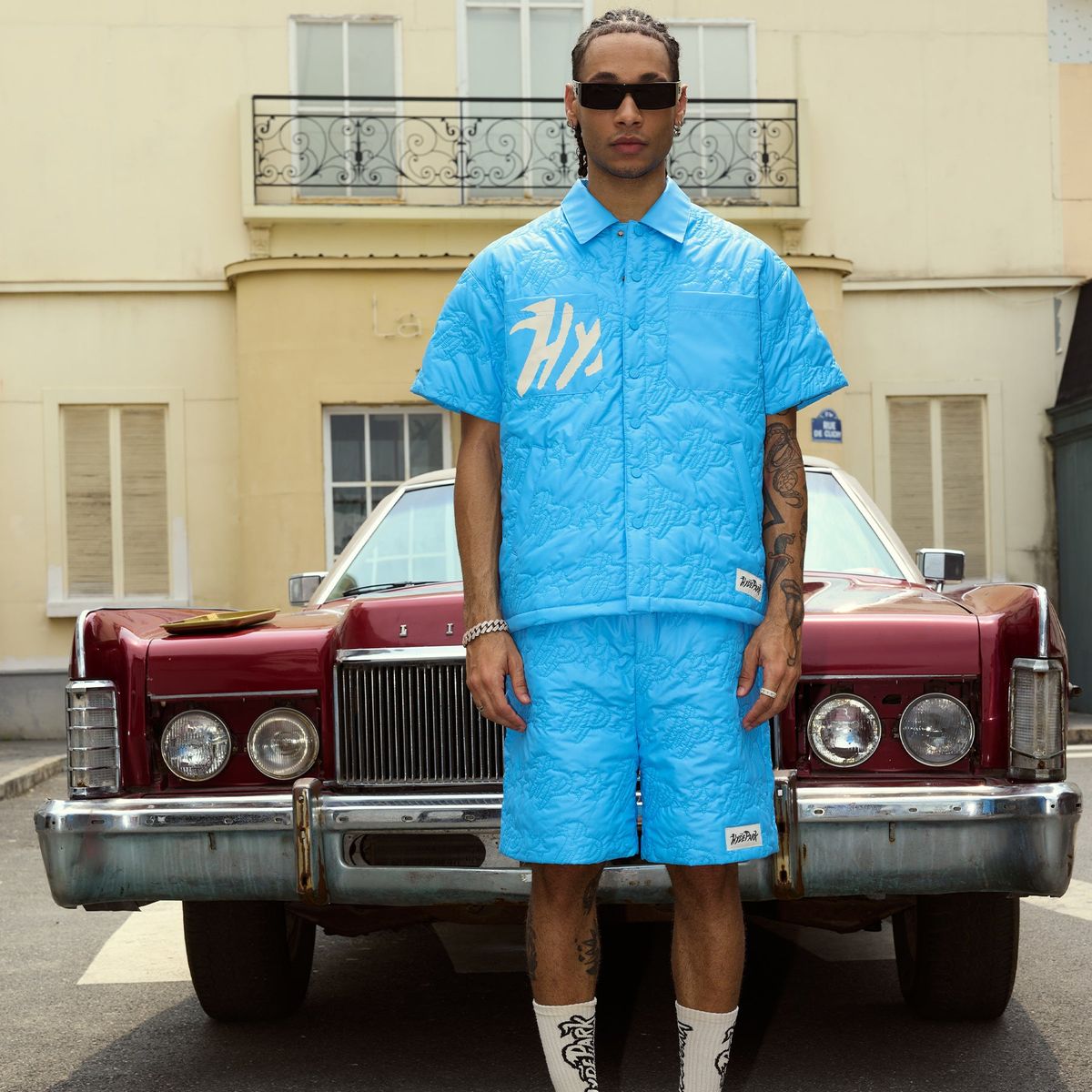Hyde Park Shirt - Hyde Puffy Park Work - Blue – Vengeance78