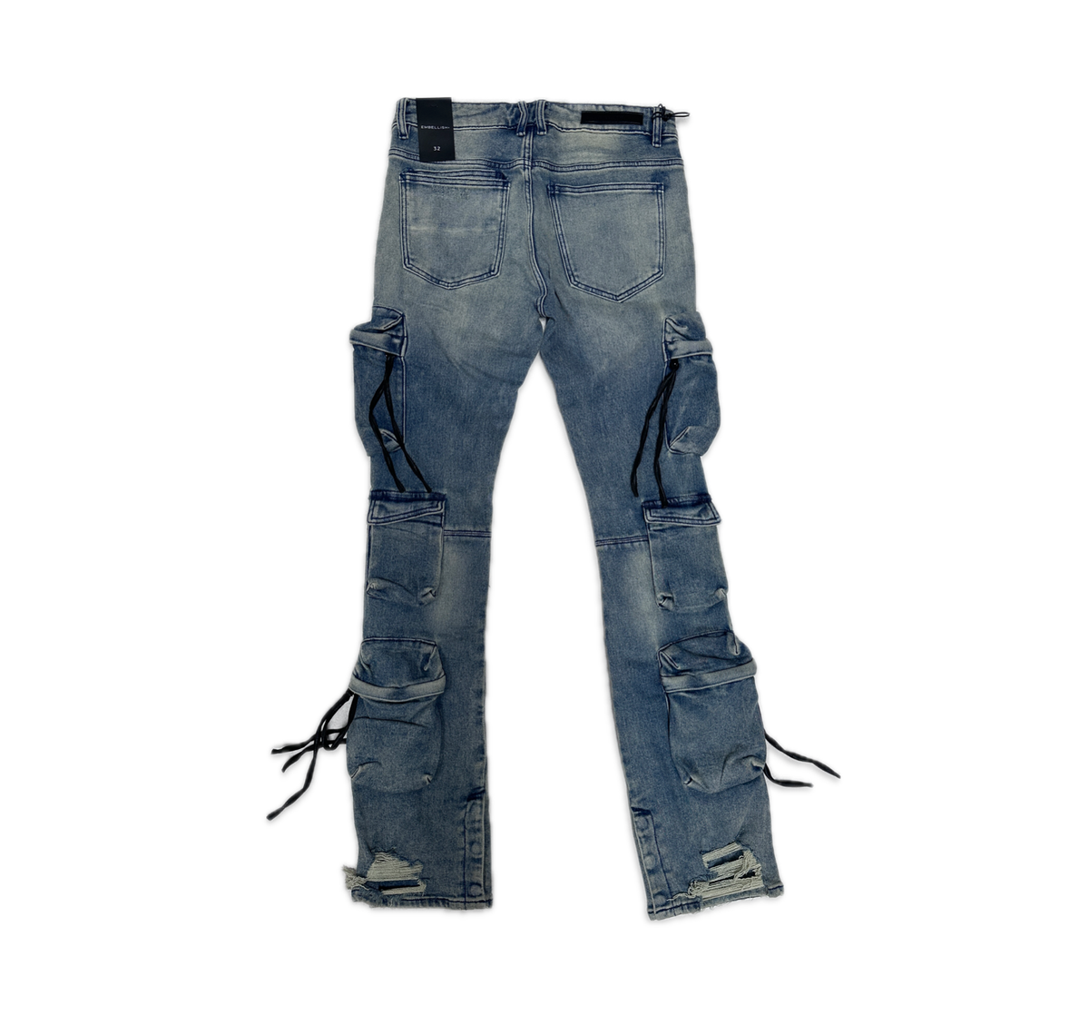 Embellish Cargo Pants - Hawk - Stone Wash - EMBHOL124-039 – Vengeance78