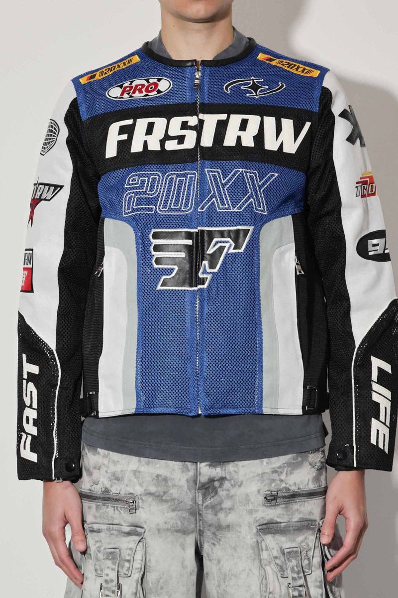 First Row Jacket - Fast Life Mesh Motorcycle - FRJ3014 – Vengeance78