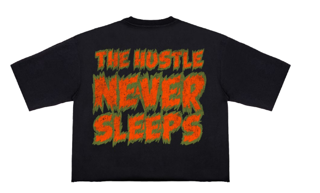 Roku Studio T-Shirt - The Hustle Cropped Tee - Black - RK1481659 ...