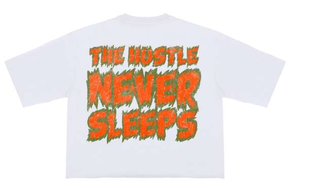 Roku Studio T-Shirt - The Hustle Cropped Tee - White - RK1481659 ...
