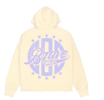 Roku Studio Hoodie - Brave Heart Boxy Fleece - Eggshell - RK5481806 ...