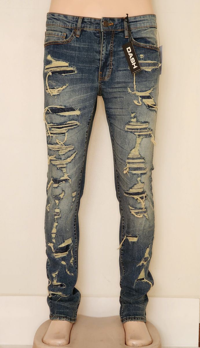 Dash Denim Jeans - Studio Blue - AD2077 – Vengeance78