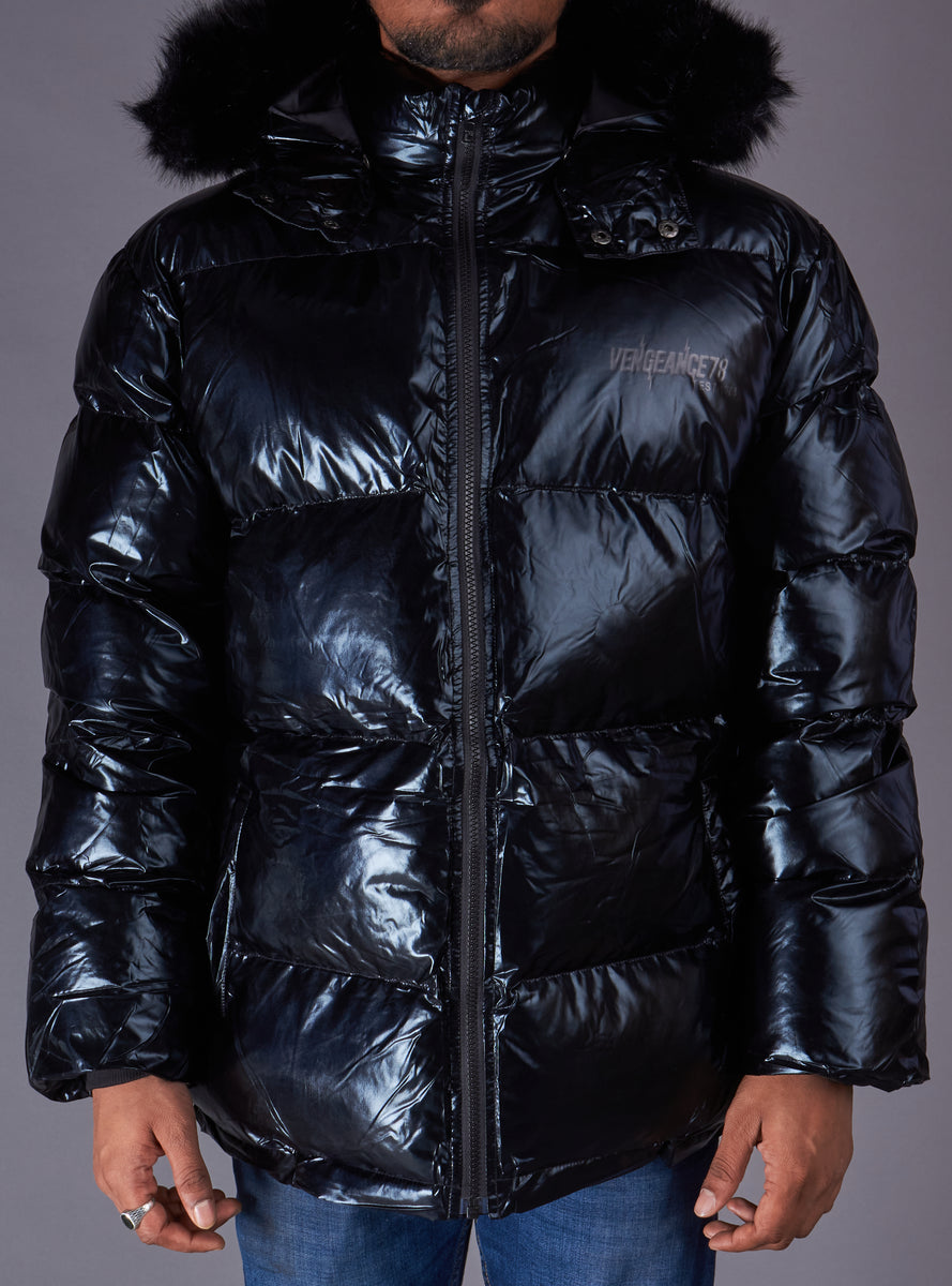 Vengeance78 Jacket - Vengeance of Cincy Puffer - Black