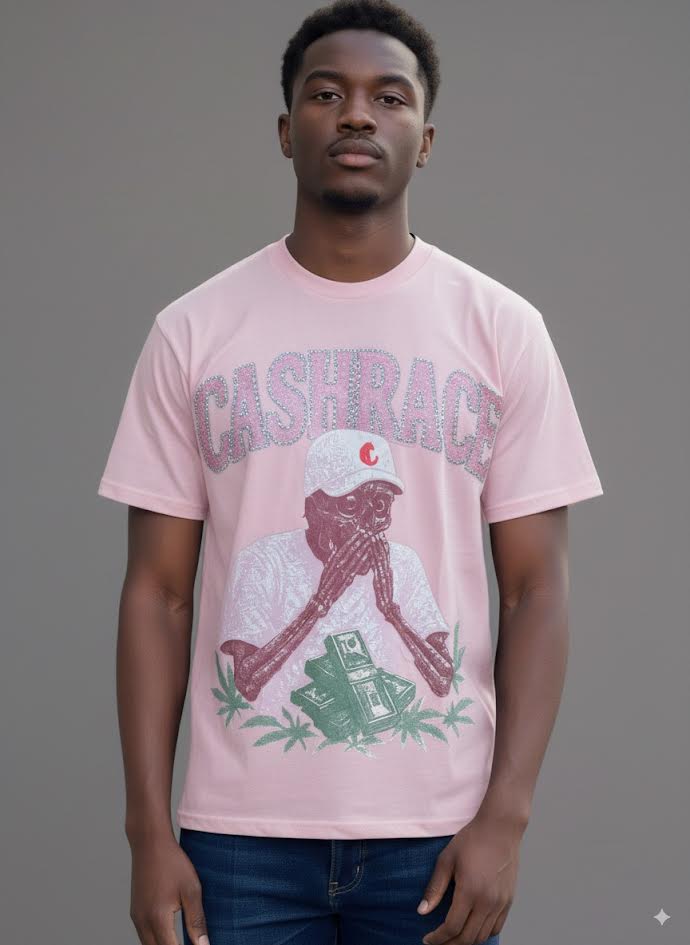 CASHRACE T-Shirt - Skeleton - Pink – Vengeance78