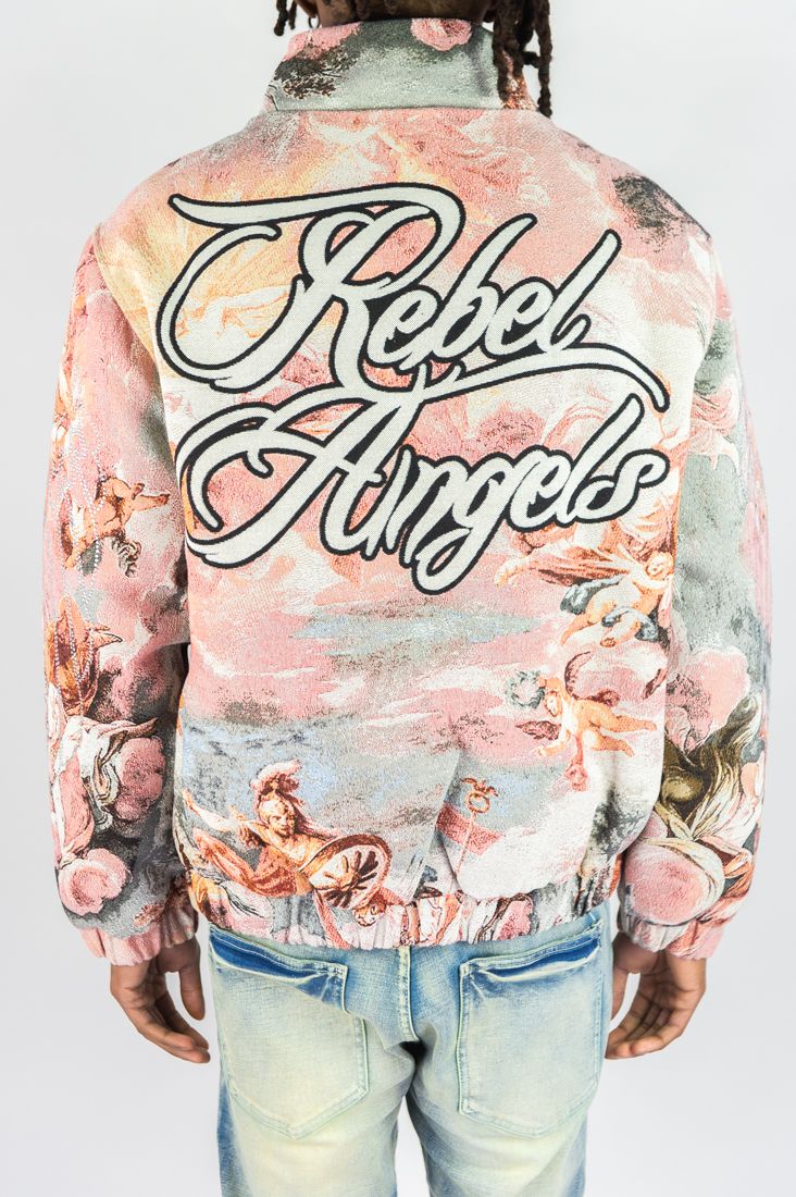 Rebel Minds Jacket - Angels Tapestry - Multi - 152 - 518 – Vengeance78