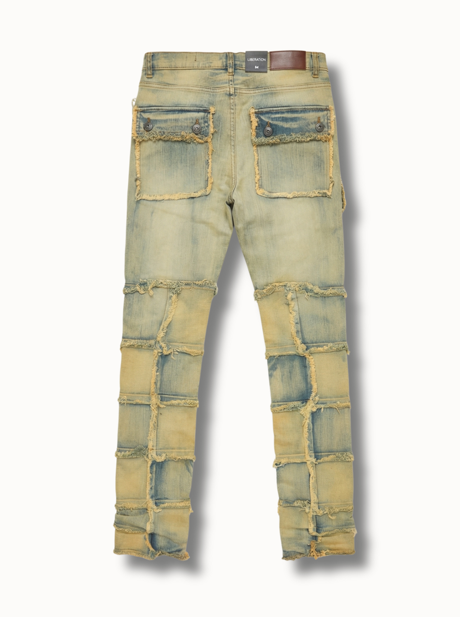 Dash Denim Jeans - Stacked Fit - Vintage - AD7069 – Vengeance78