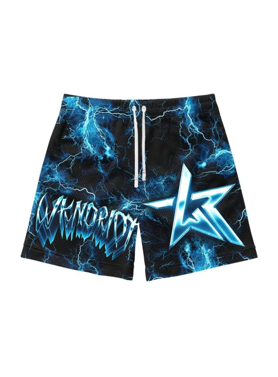 Wknd Riot Shorts - See The Future - Black – Vengeance78