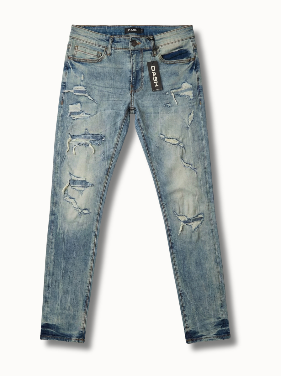 Dash Denim Jeans - Ocean Blue - AD2071 – Vengeance78