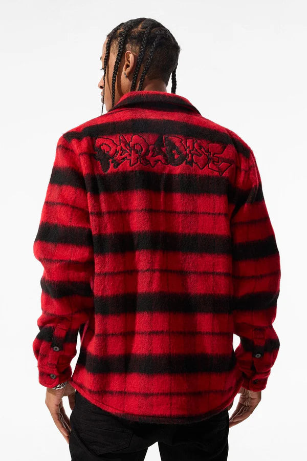 Jordan Craig Jacket - Vandal Flannel Shacket - Buffalo Plaid - 2562 ...