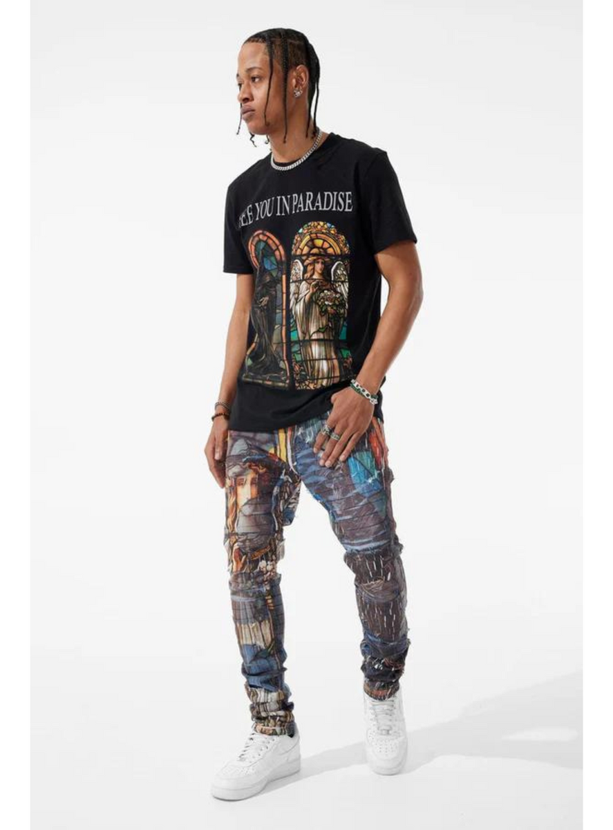 Jordan Craig T-Shirt - Eternal Salvation - Black - 9102A – Vengeance78