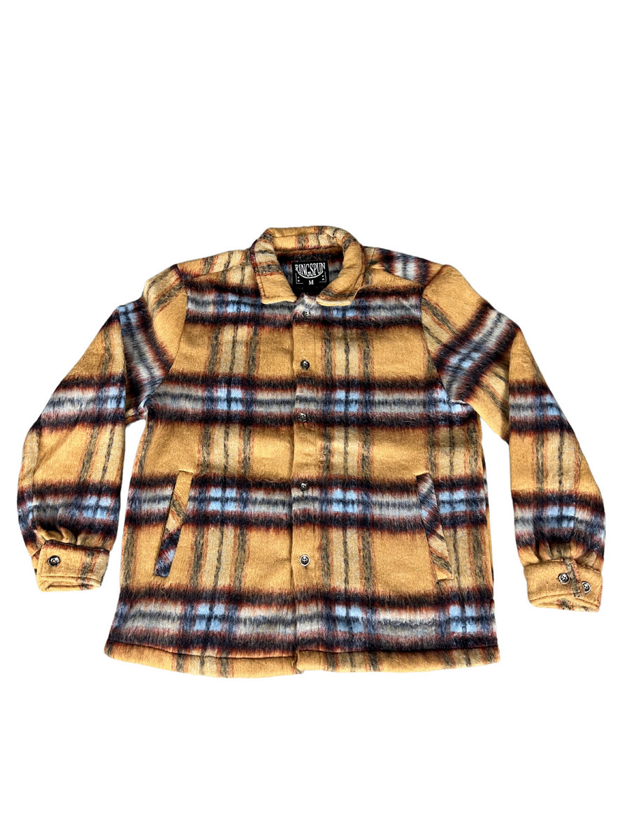 Ringspun Jacket - Mohair flannel - Wheat - 342-782 – Vengeance78