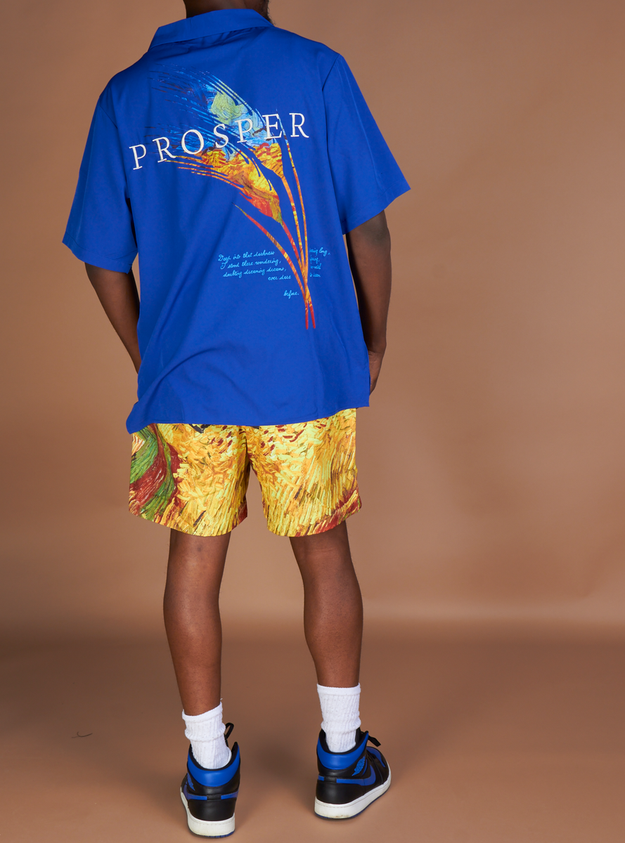 Rebel Minds Shirt - Prosper Woven - Royal - 141-751 – Vengeance78
