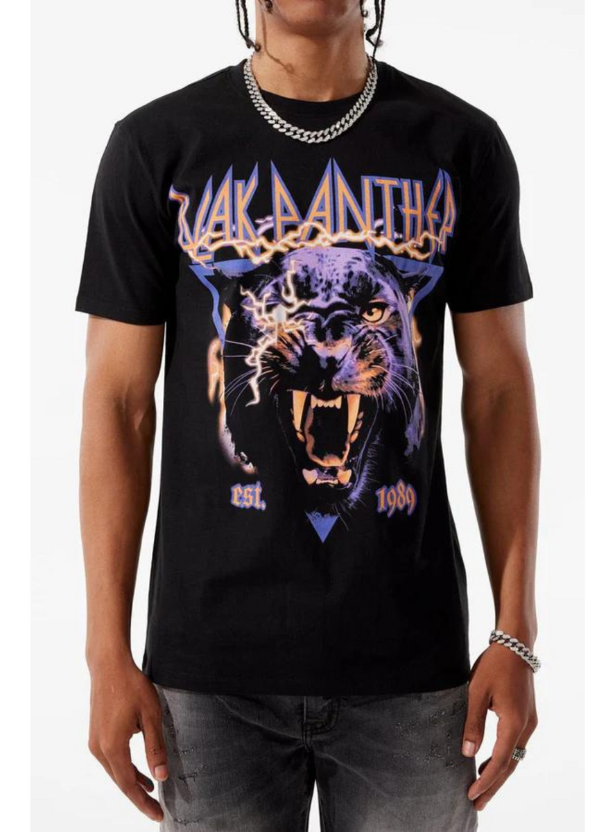 Jordan Craig T-Shirt - Blak Panther - Black - 9104A – Vengeance78