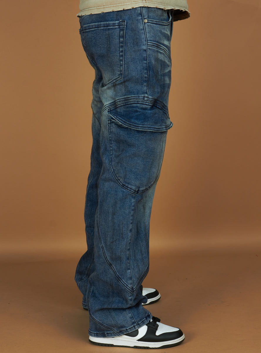 Buyers Choice Jeans - Rex - Dark Blue Wash - 502 – Vengeance78