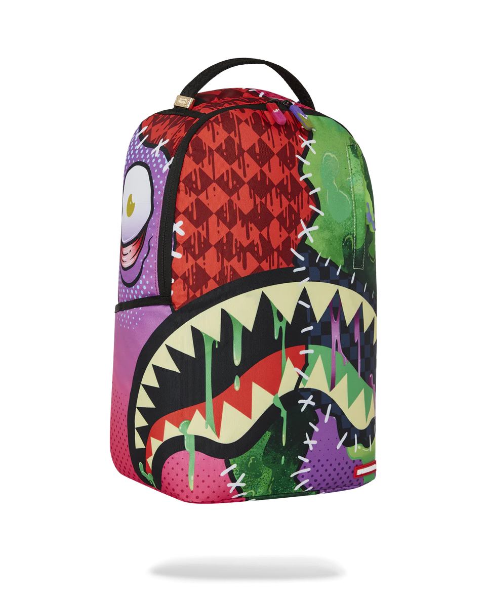 Sprayground Backpack - Cut Up Stitched Up Zombie DLXSR - Multi - B6773 ...