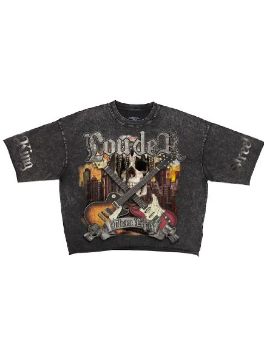 Roku Studio T-Shirt - Louder Than Life - Washed Black - RK5481853 ...