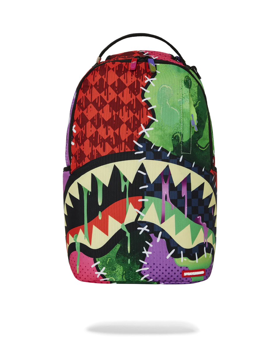 Sprayground Backpack - Cut Up Stitched Up Zombie DLXSR - Multi - B6773 ...