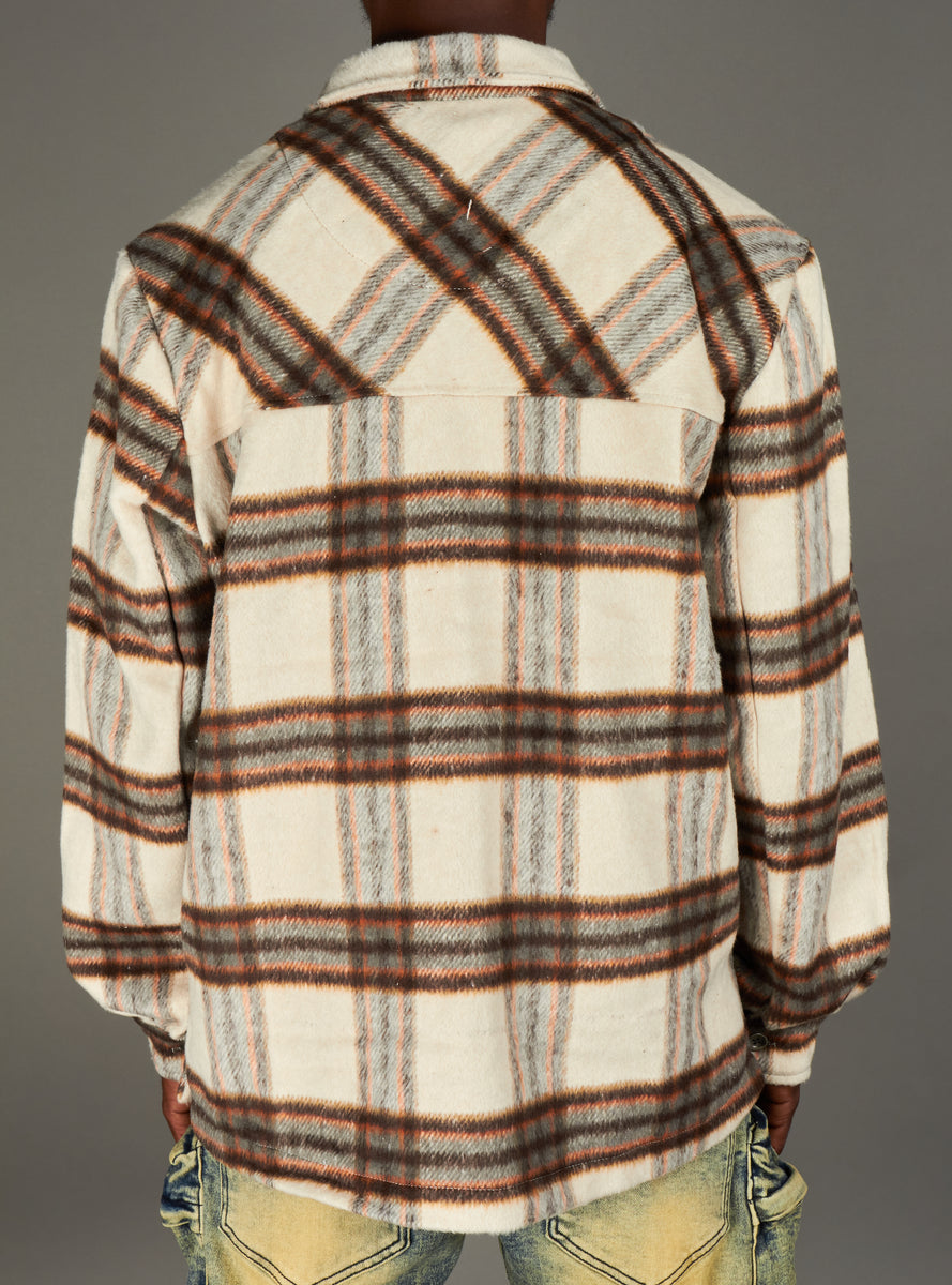 Ringspun Jacket - Mohair Flannel - Brown - 342-783 – Vengeance78