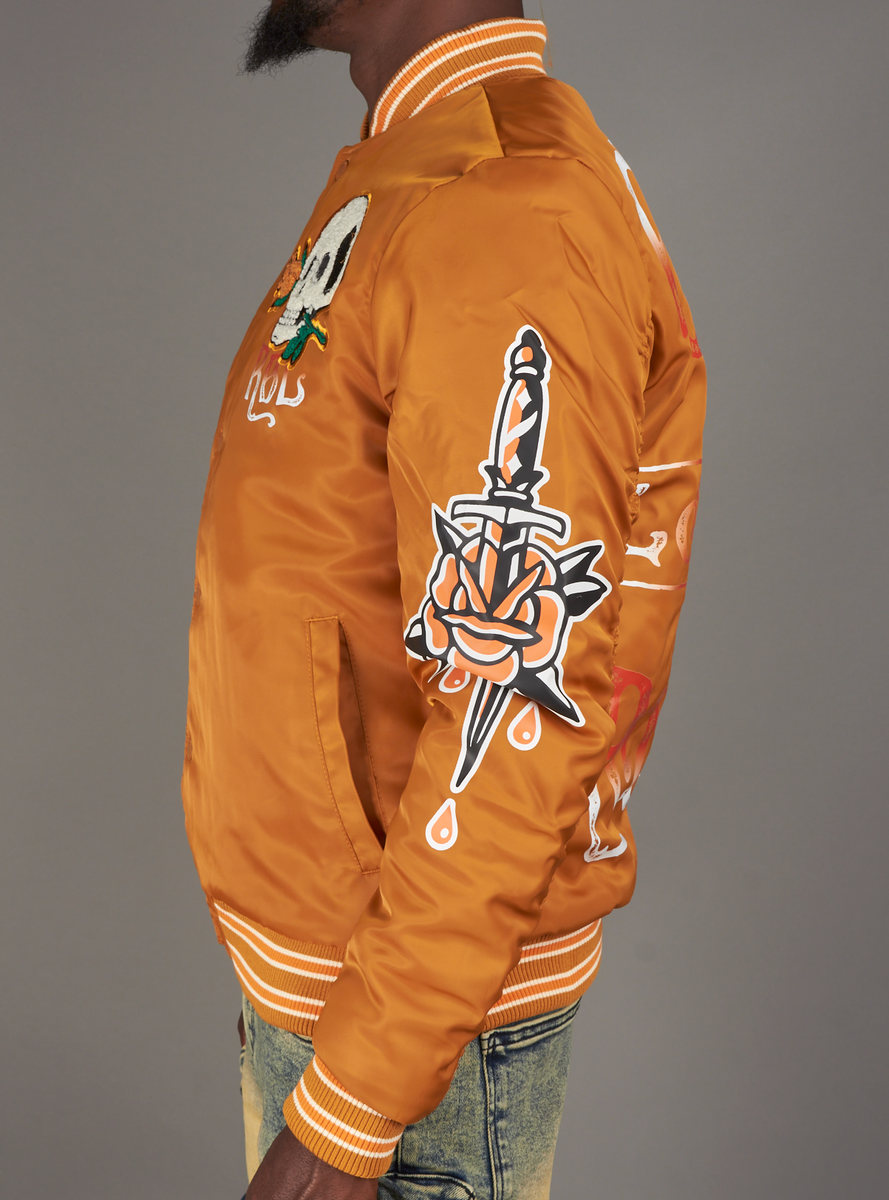 Rebel Minds Jacket - Rebel Roses - Timber - 142-545 – Vengeance78