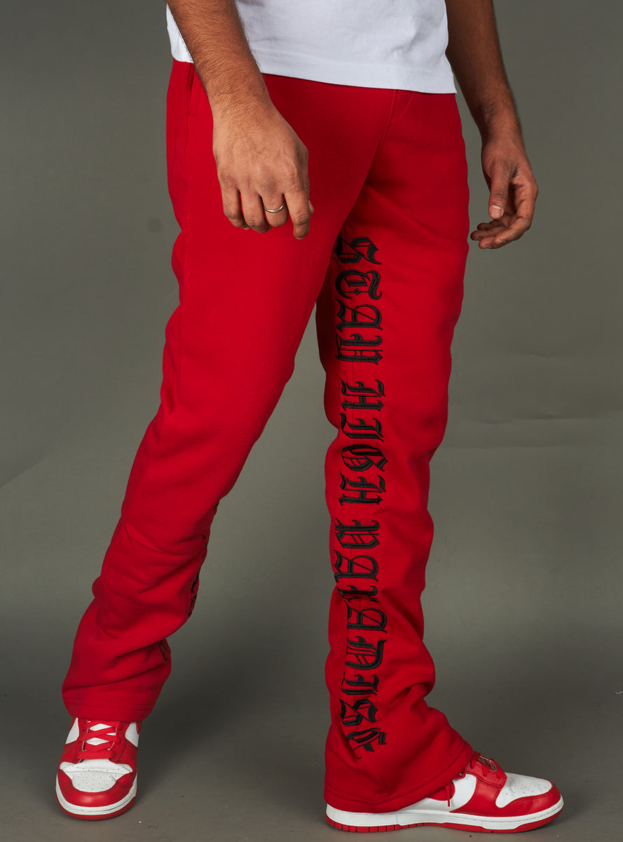 Rebel Minds Sweatpants - Stay High FLC - Red - 100-491 – Vengeance78