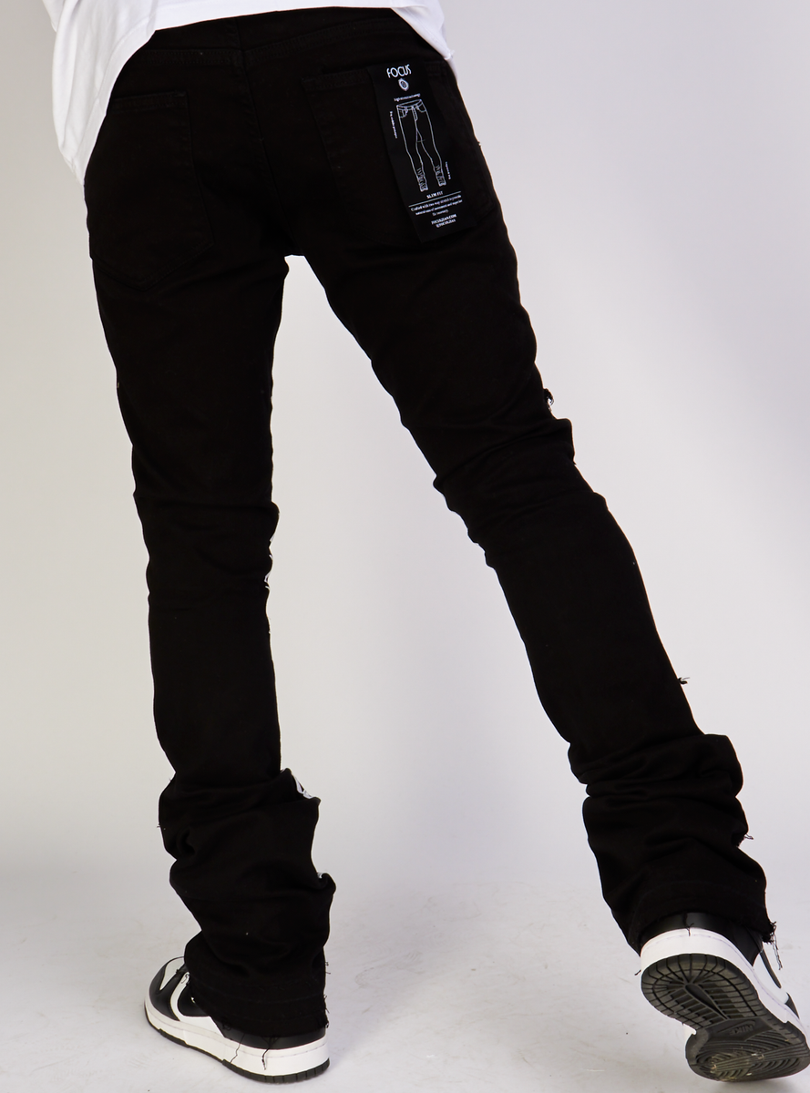 Focus Jeans - Heartless Stacked - Black - 3559C – Vengeance78