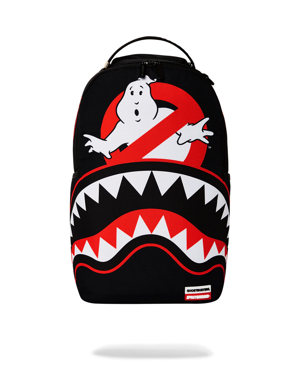 Sprayground Backpack - Ghostbusters Logo and Shark Mouth - 910B6308NSZ ...