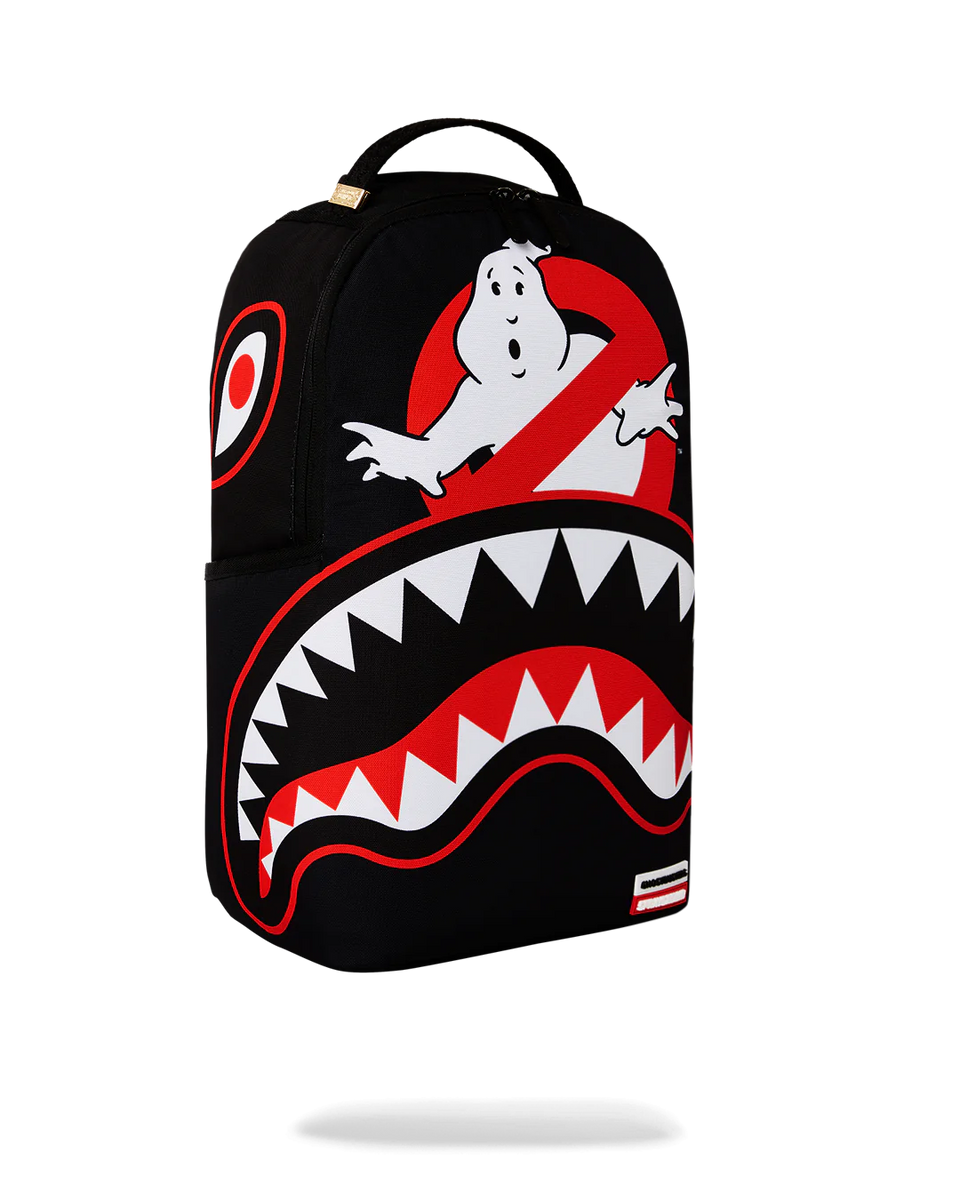 Sprayground Backpack - Ghostbusters Logo and Shark Mouth - 910B6308NSZ ...