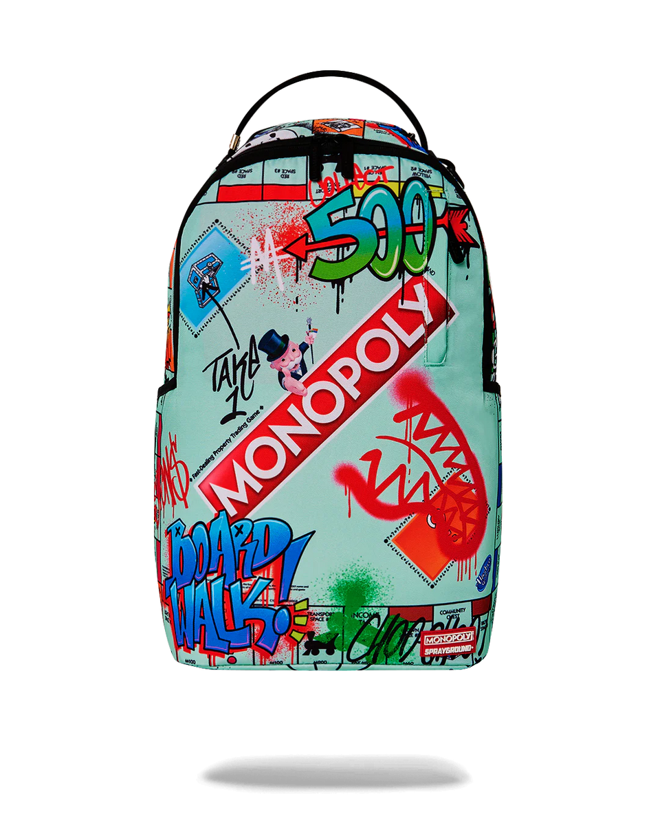 Sprayground Backpack - Monopoly Game Tag DLXSR - 910B6381NSZ99000 ...