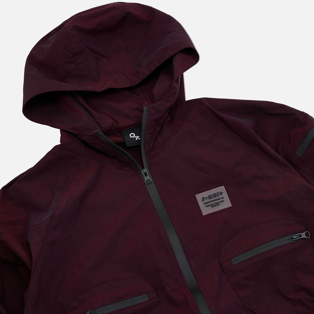 8&9 Jacket - Combat Nylon - Iridescent Wine – Vengeance78