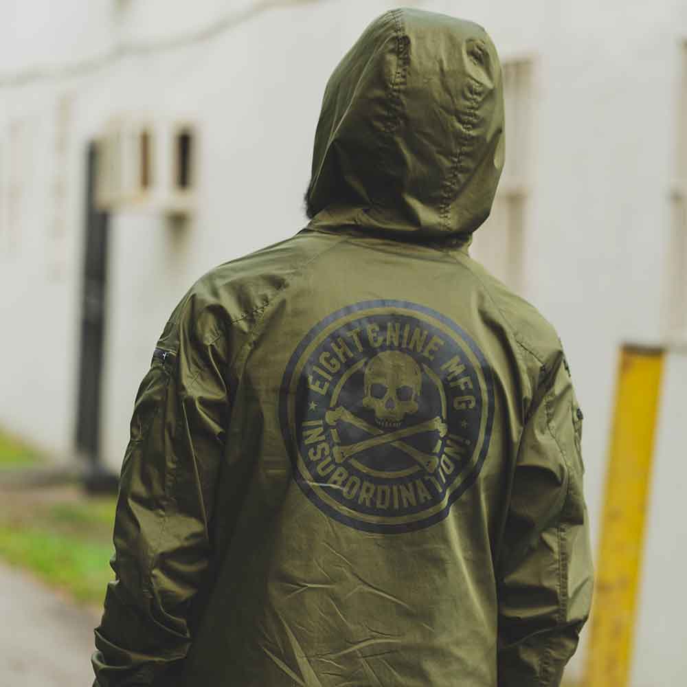 8&9 Jacket - Combat Nylon - Olive – Vengeance78