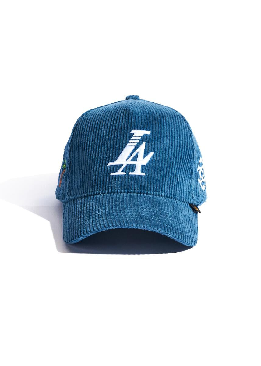 Reference Hat - Paradise LA Corduroy - Blue - REF109 – Vengeance78