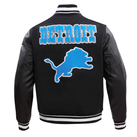 Pro Standard Jacket - Detroit Lions - Black And Blue - FDL643453 ...