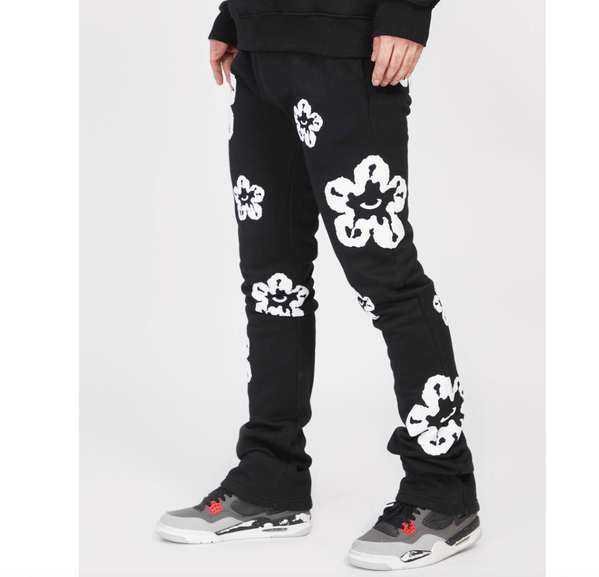Roku Studio Sweatsuit - Tear Drip Floral - Black - RK5481065 – Vengeance78