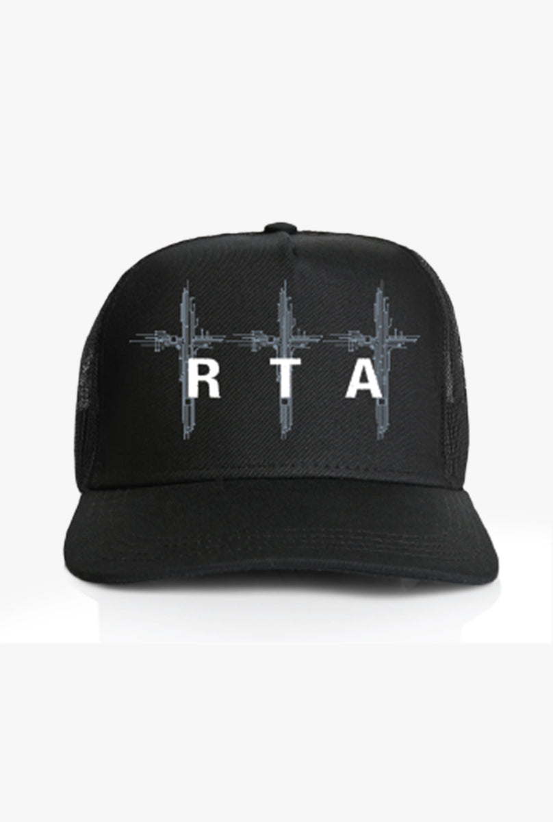 RTA Hat - Gideon Snap - Black Triple Circuit - MDGDW422 – Vengeance78