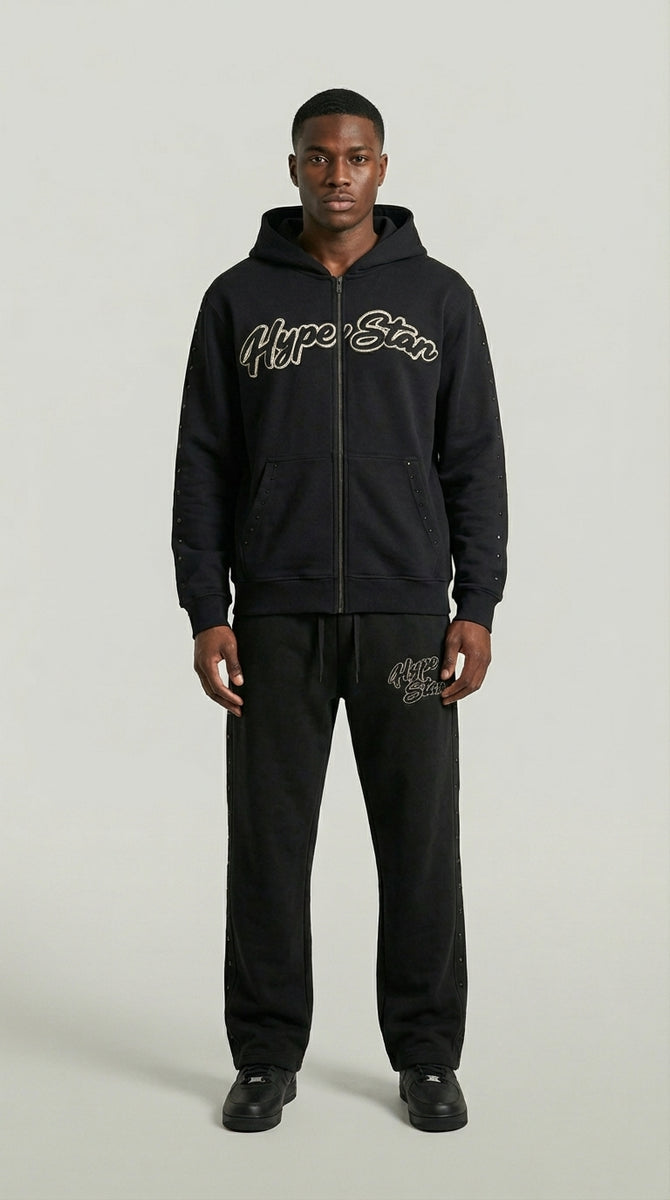 Hype Star Hoodie - Premium Core - Black - 0916 – Vengeance78