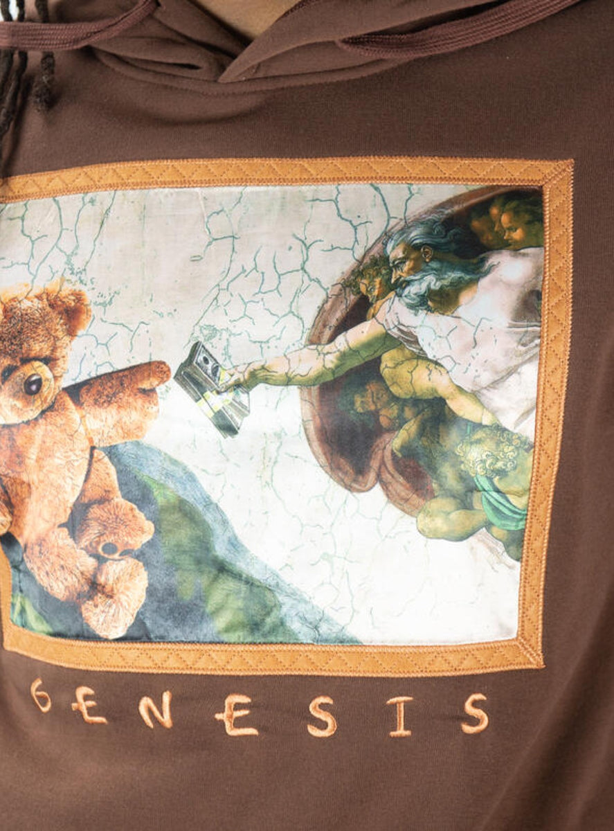 Rebel Minds Hoodie - Genesis - Brown - 132-361 – Vengeance78