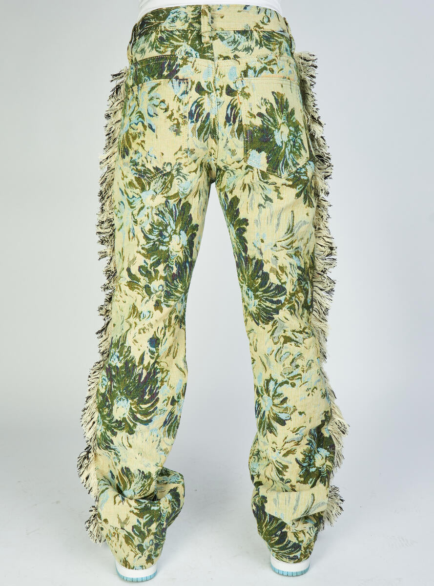 Politics Jeans - Woven Stacked With Frey - Green Jacquard - Donovan 50 ...