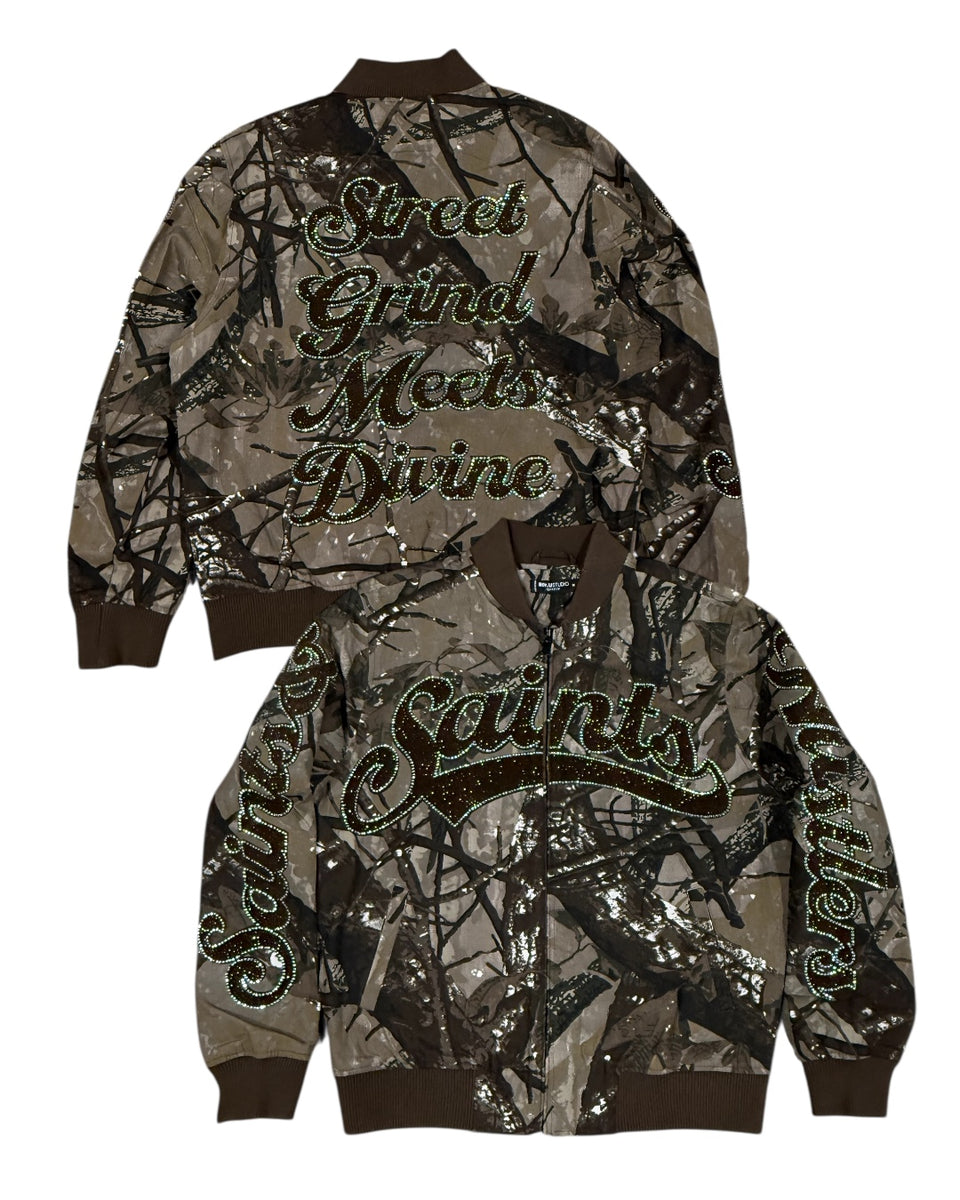 Roku Studio Jacket - Saint Hustler Hunting Camo - Brown - RK6481821 ...