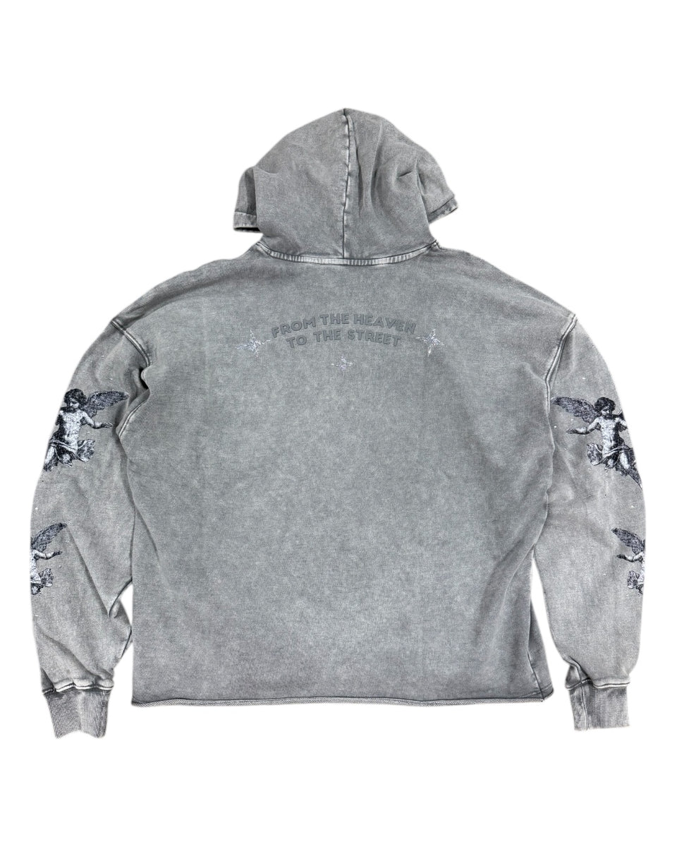 Roku Studio Hoodie - From The Heaven - Grey - RK5481822 – Vengeance78